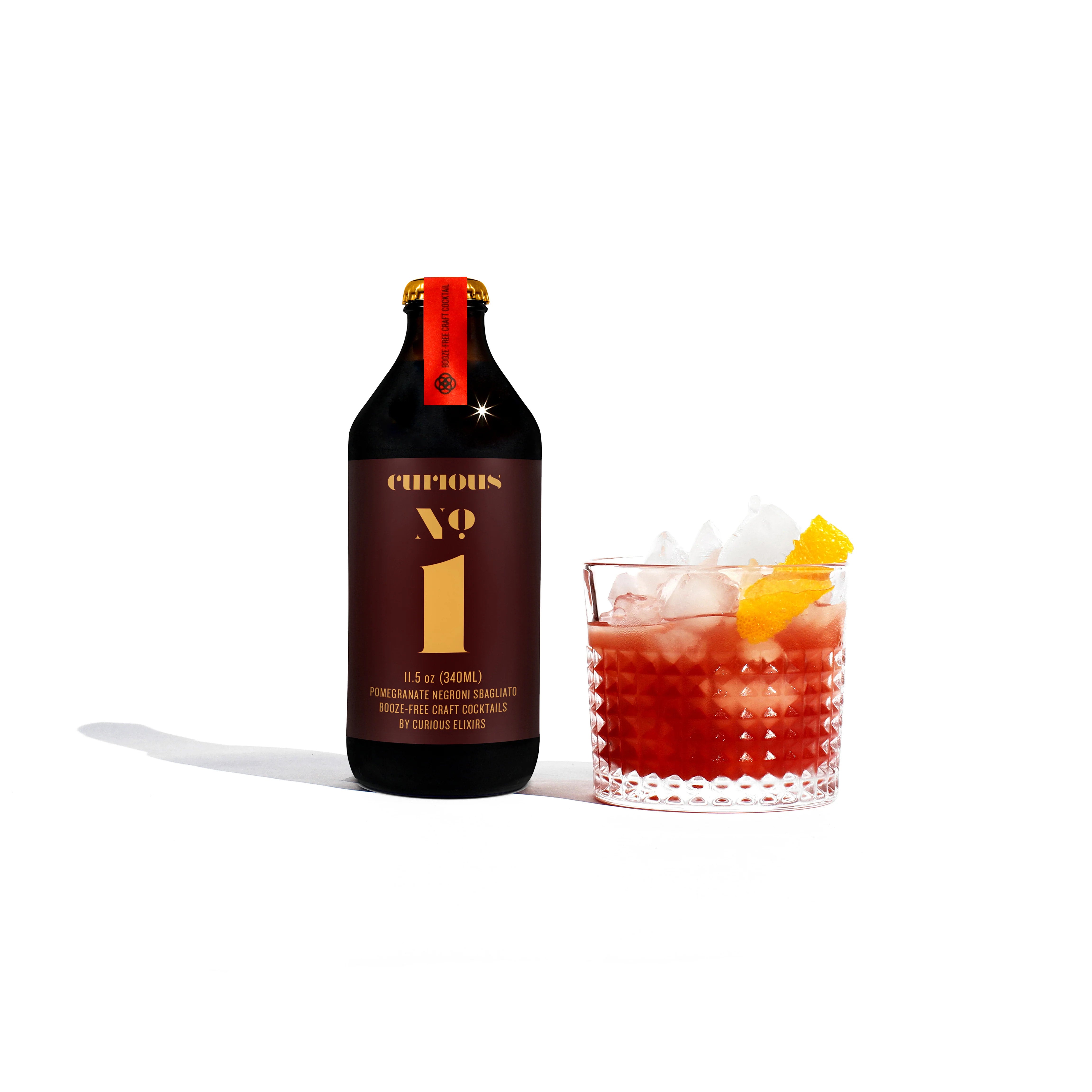 Curious Elixir No. 1 Booze-Free Cocktails | Wheat and Vine LLC