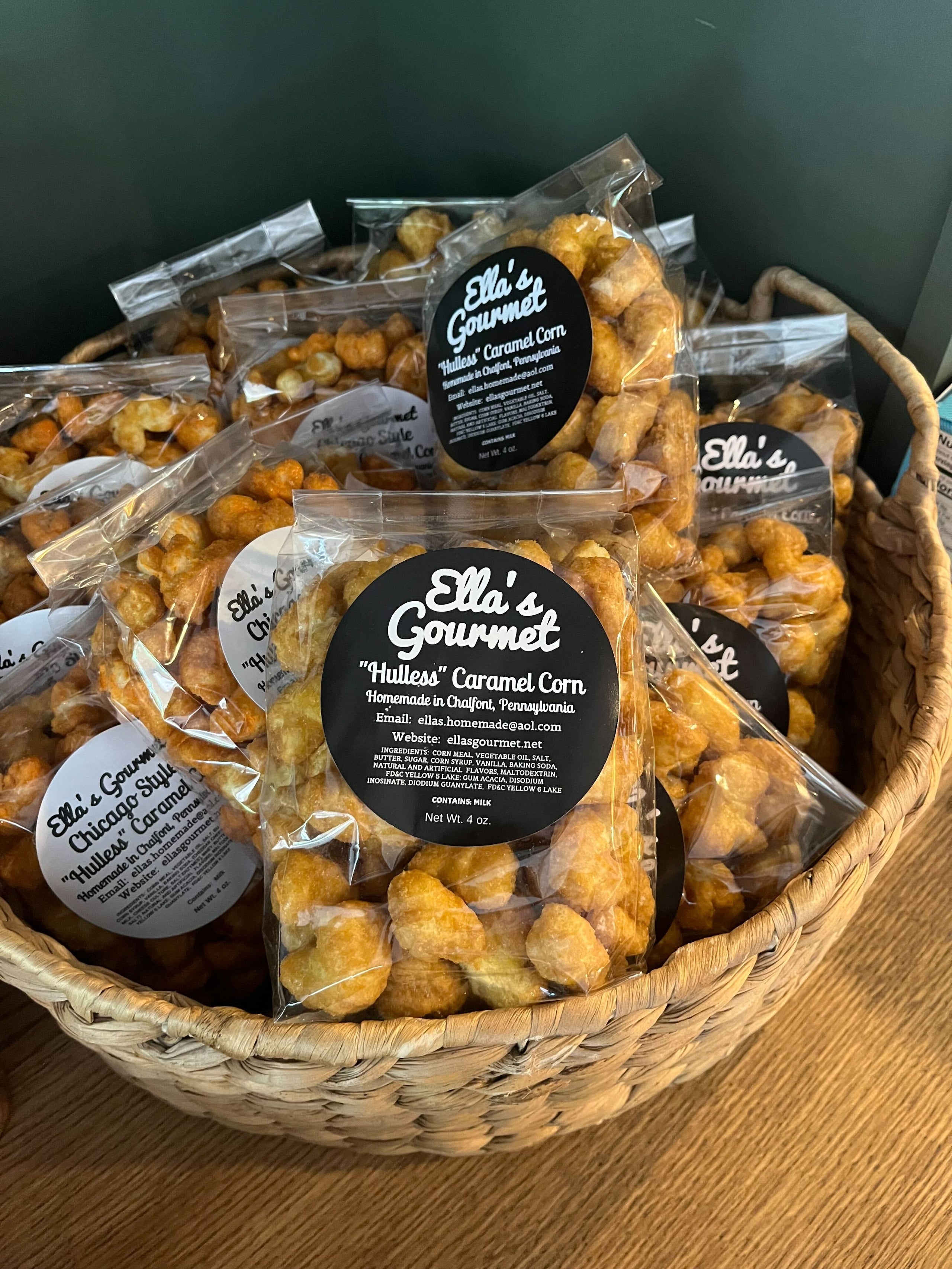 Ella's Gourmet Original Caramel Corn | Wheat and Vine LLC